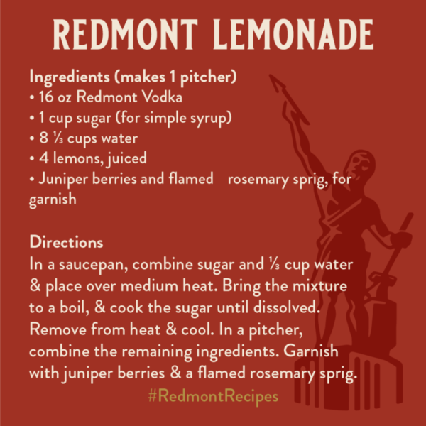 Our Cocktails - Redmont Vodka